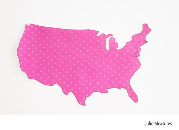 Family Map DIY Craft - Perfect for Mothers Day - Julie Measures