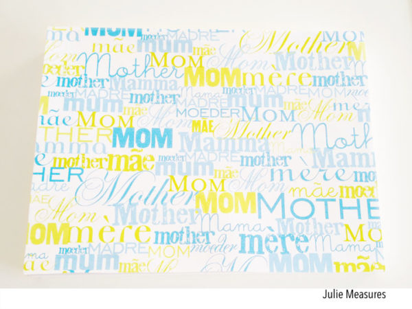 Family Map DIY Craft - Perfect for Mothers Day - Julie Measures