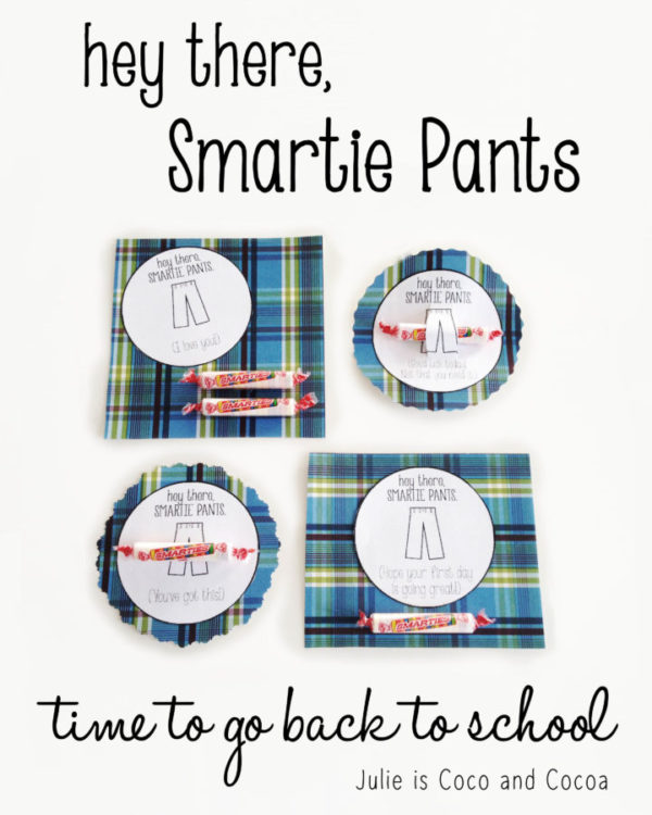 hey there Smartie Pants - Julie Measures