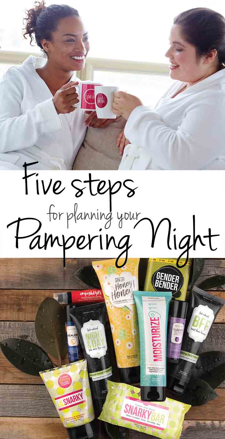 Five steps to planning your Pampering Night with The Girls - Julie Measures