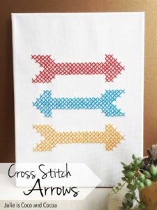 Cross Stitch Arrows Pattern - Julie Measures