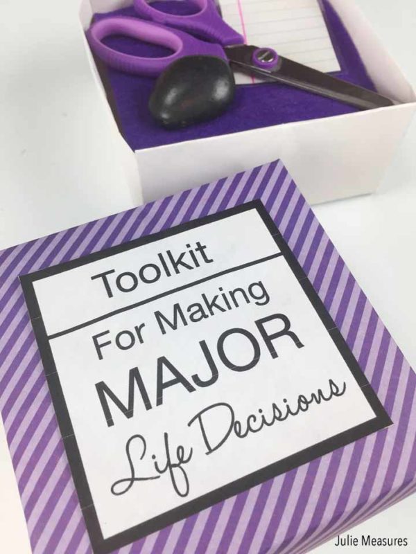 Graduation Gift Toolkit - Julie Measures