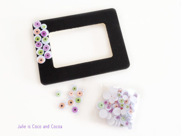 Boo! Googly Eye Frame - Julie is Coco and Cocoa