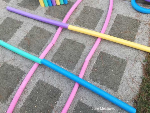 Pool Noodle Crafts and Games - Julie Measures