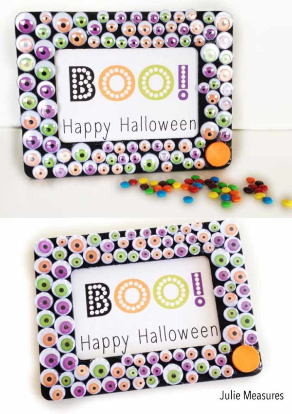 Boo! Googly Eye Frame - Julie is Coco and Cocoa