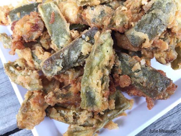 Deep Fried Jalapeño Fries - Julie Measures