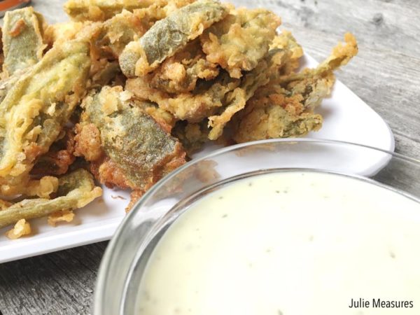 Deep Fried Jalapeño Fries - Julie Measures