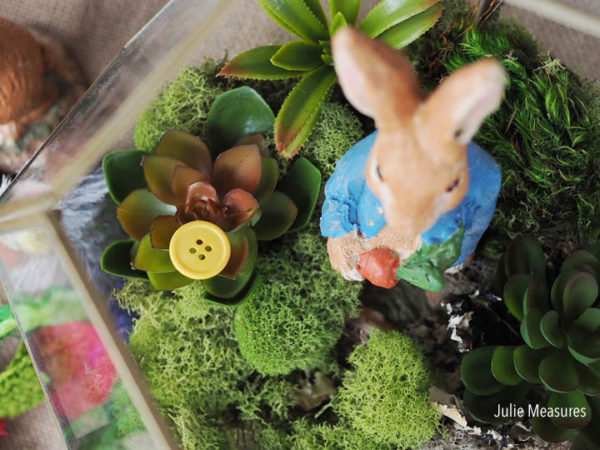 Spring Bunny Terrarium Centerpiece - Julie Measures