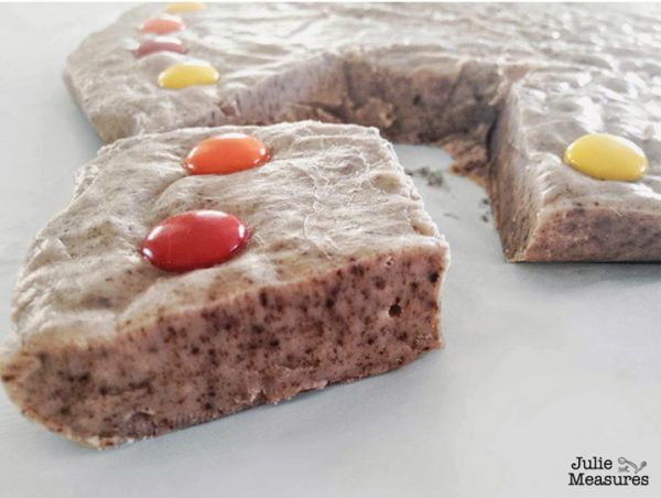 Cookies and Cream Fudge Garden Stone for Mother's Day