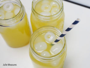 Sparkling Pineapple Lemonade - Julie Measures
