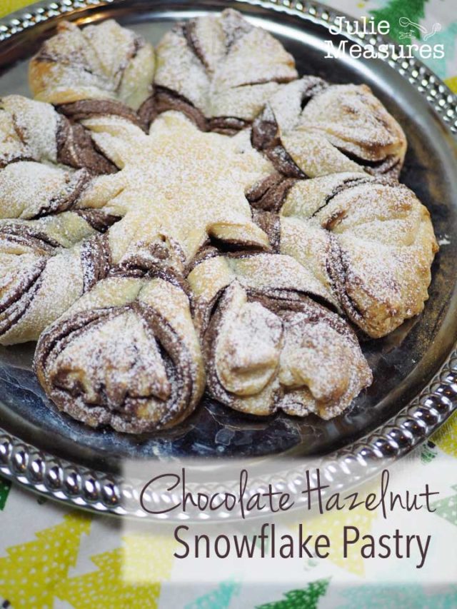 Chocolate Hazelnut Snowflake Pastry - Inspired by The Nutcracker ...
