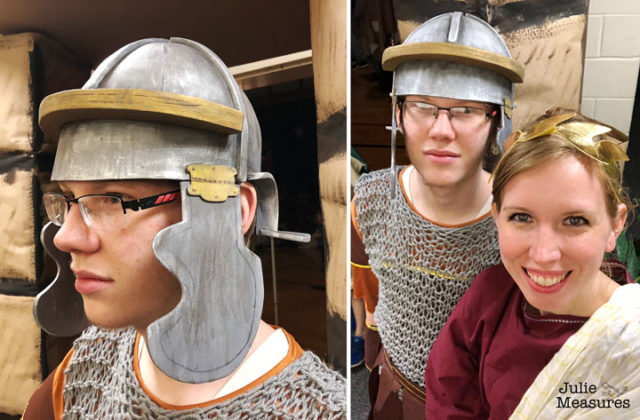 Merry Christmas - Knit Chainmail for Roman Soldier Cosplay - Julie Measures