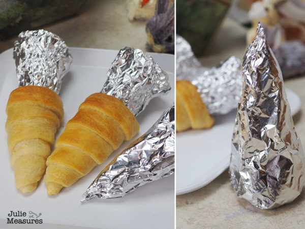 Easter Brunch - Crescent Roll Carrot Appetizers - Julie Measures