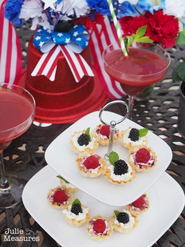 Sweet and Savory Patriotic Bites - Julie Measures