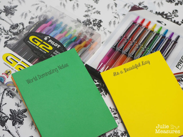 Make Your Own Custom Notepads - Julie Measures