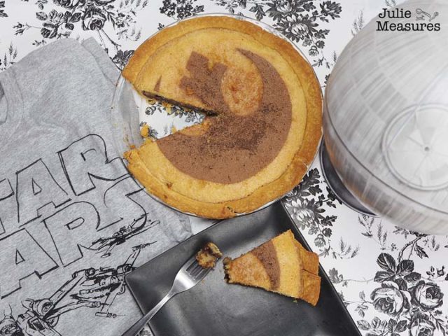 Star Wars Pie - DIY Pie Stencil - Julie Measures