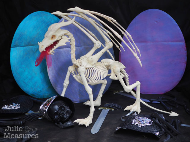 Fire Breathing Dragon - DIY Halloween Decor - Julie Measures