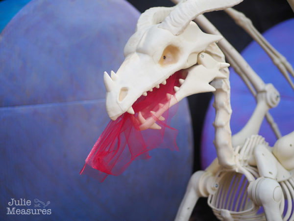 Fire Breathing Dragon - DIY Halloween Decor - Julie Measures