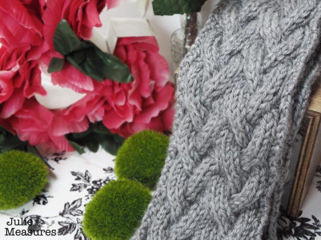 Irish Braided Cable Knit Headband - Julie Measures