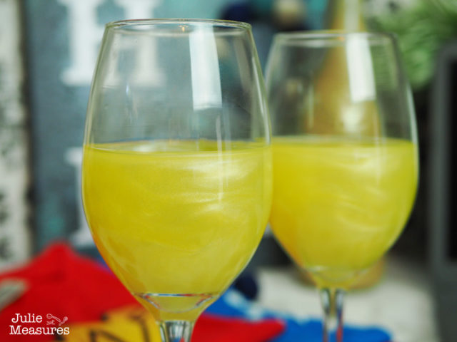 How to Host a Virtual Movie Night - Two Ingredient Golden Mocktail ...