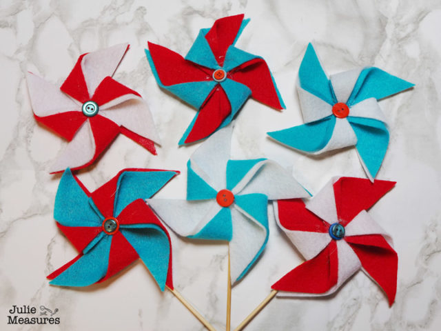 Pinwheel Template - Julie Measures