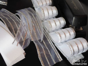 How to Make Homecoming Mum Ribbons - Julie Measures