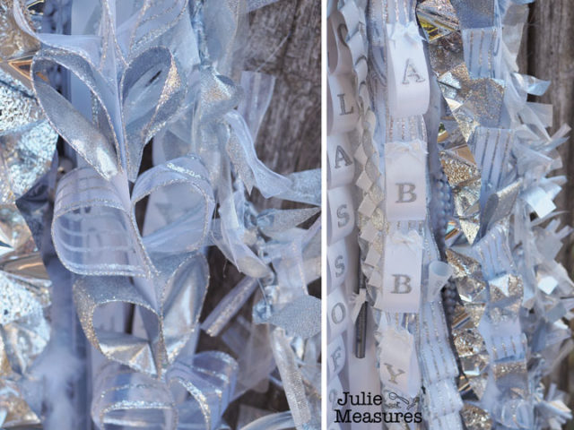 How to Make Homecoming Mum Ribbons - Julie Measures