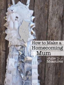 DIY Homecoming Mum - Julie Measures