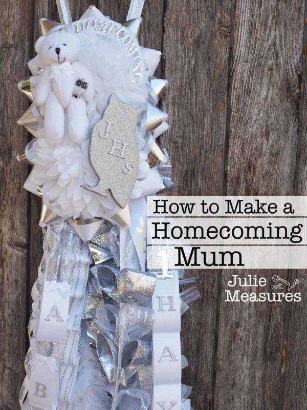 DIY Homecoming Mum - Julie Measures