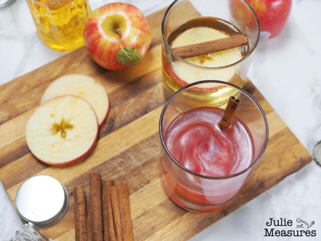 Two Easy Fall Mocktails - Julie Measures