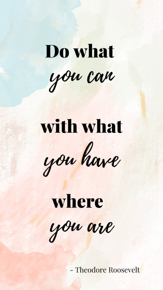 Do What You Can - Until You Can Do What You Want - Julie Measures