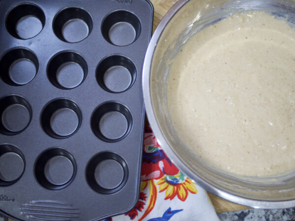 Mini Muffins - Protein Banana Bread - Julie Measures